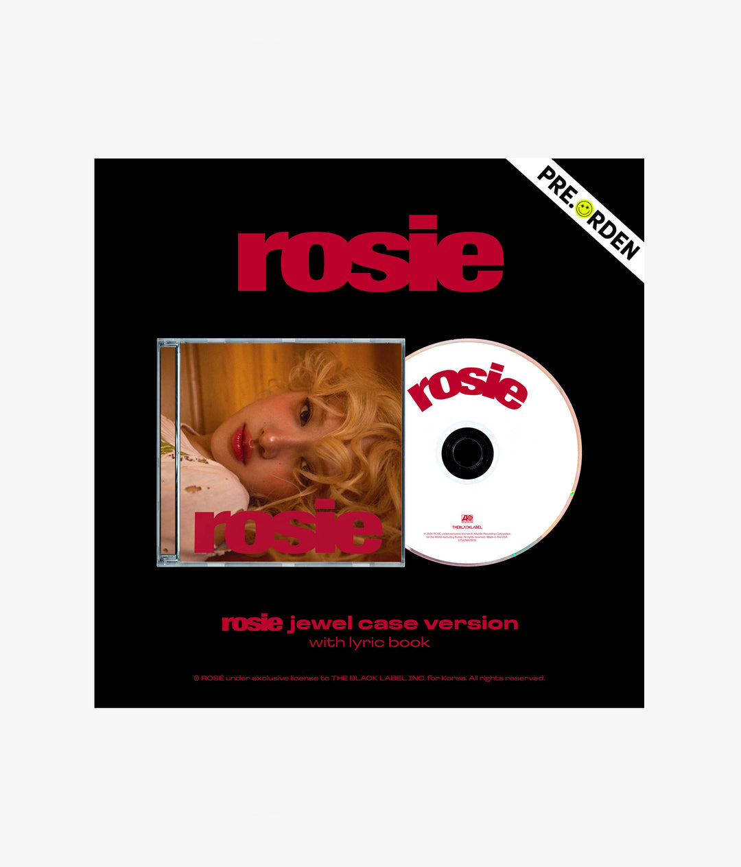 Rosé - first studio album ‘rosie’ (Jewel)