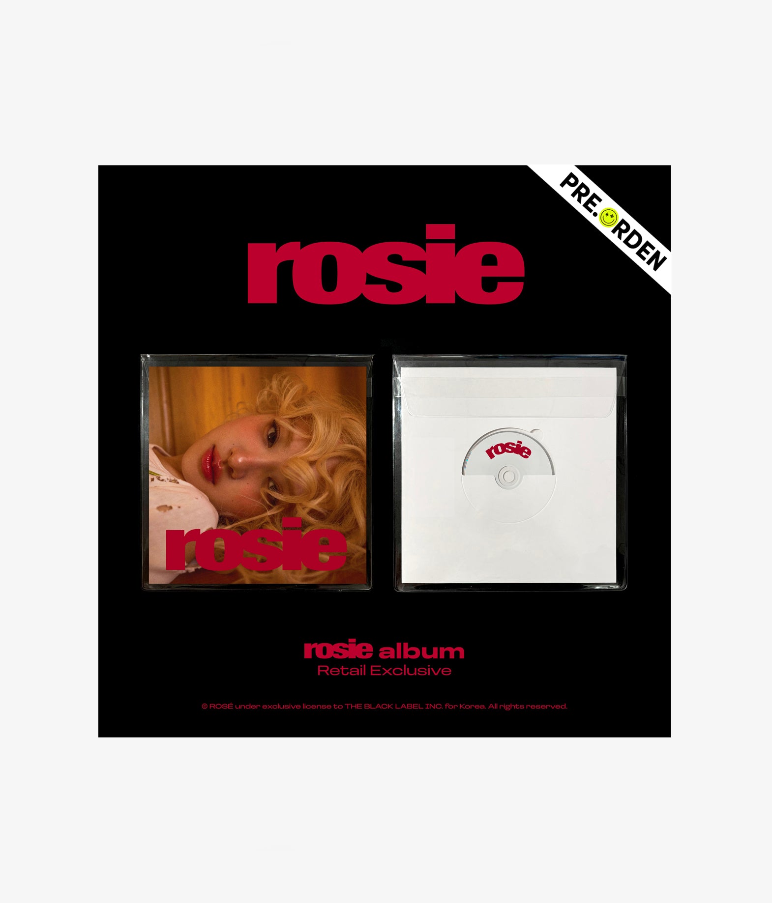 Rosé - first studio album ‘rosie’ (Retail Exclusive) – PopSeoul